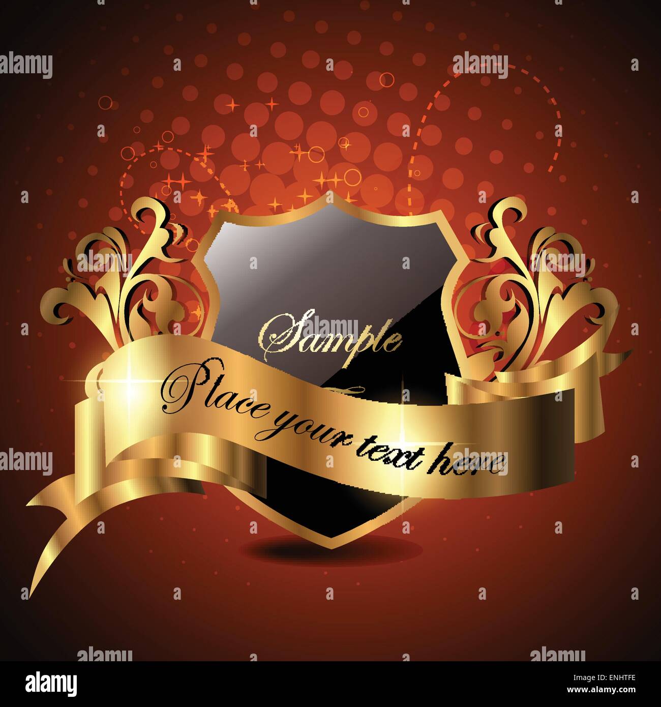 Vector emblem design hi-res stock photography and images - Alamy