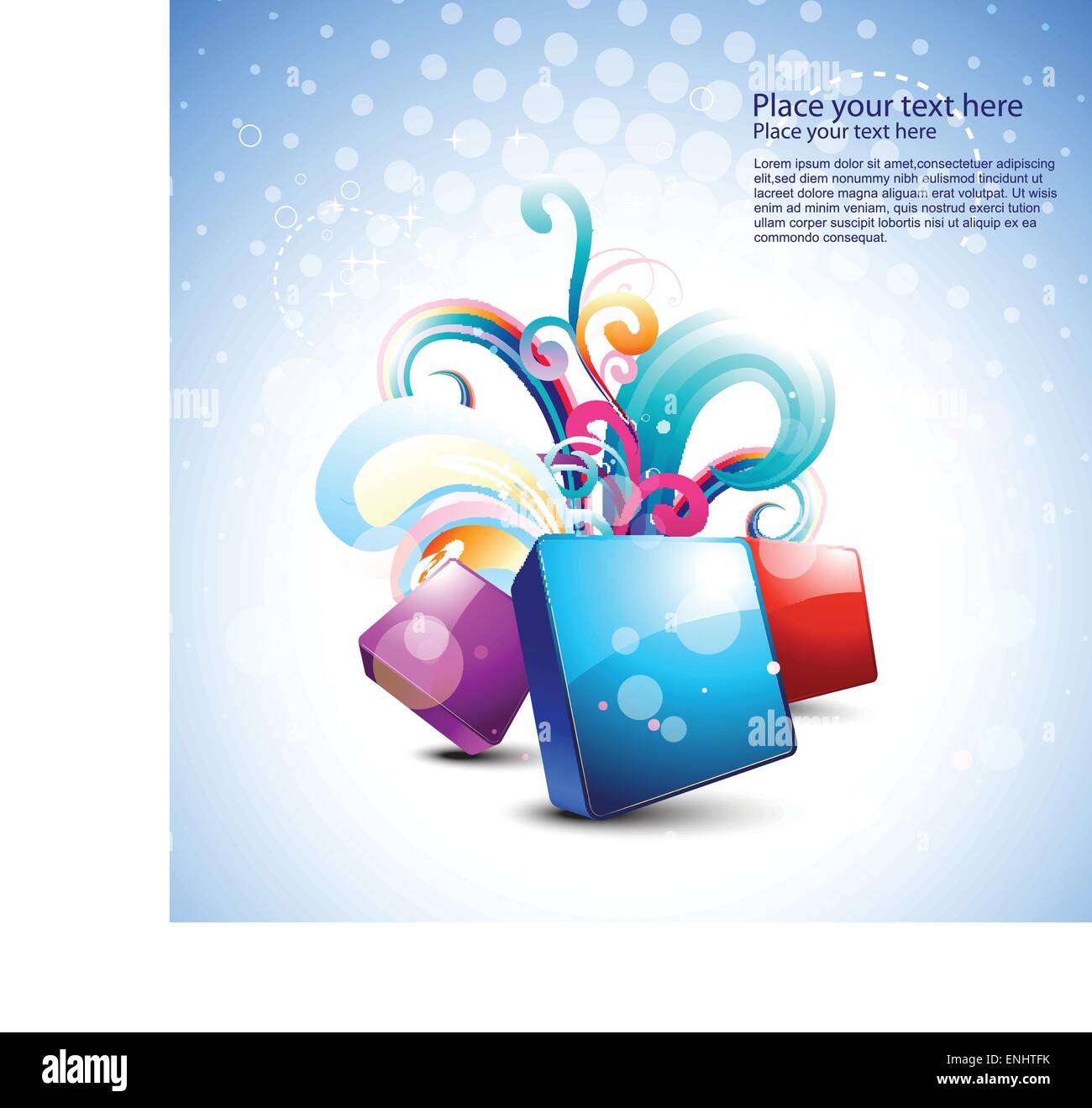 stylish beautiful abstract vector art Stock Vector Image & Art - Alamy