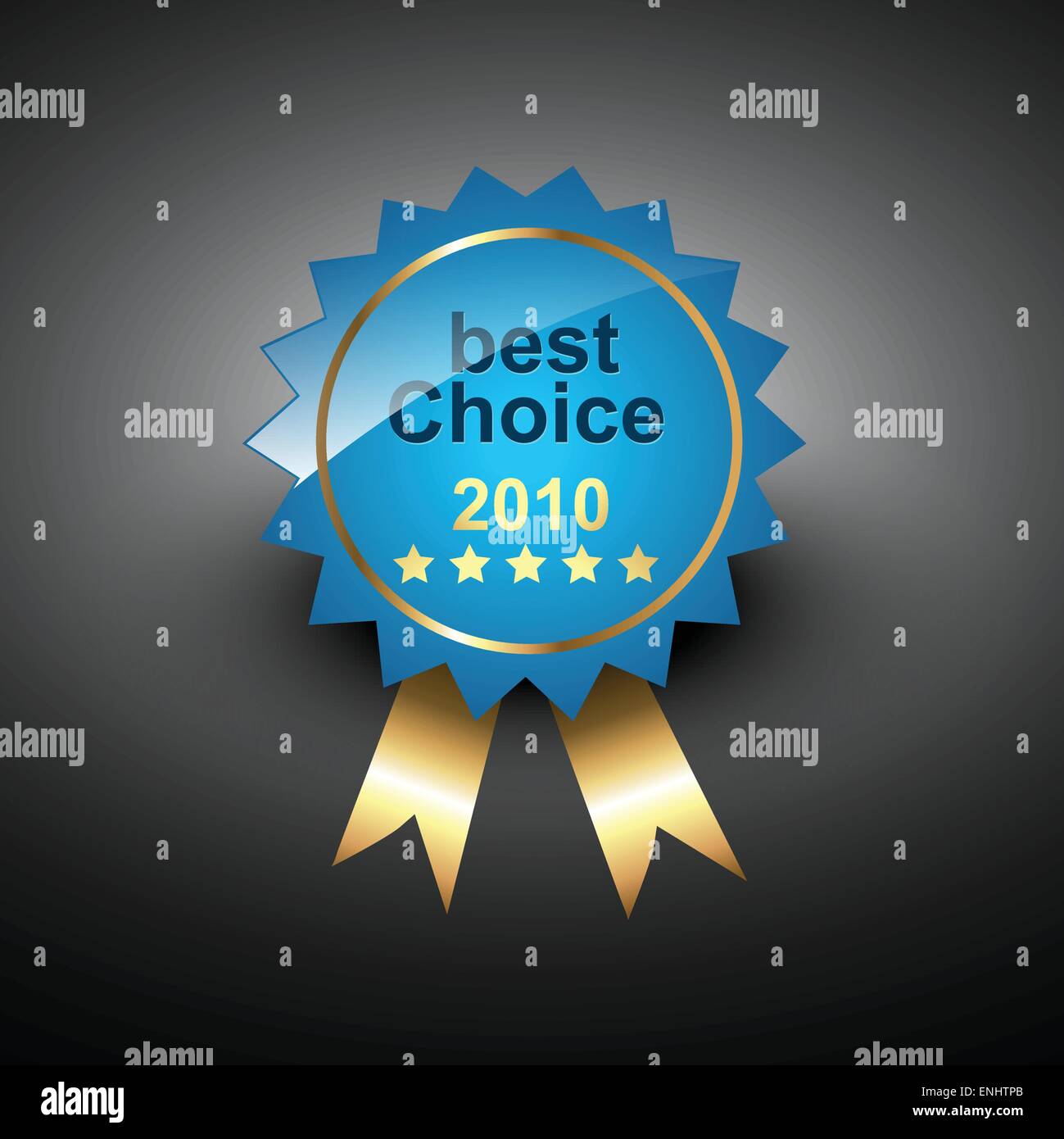 Elegant blue gold label hi-res stock photography and images - Alamy