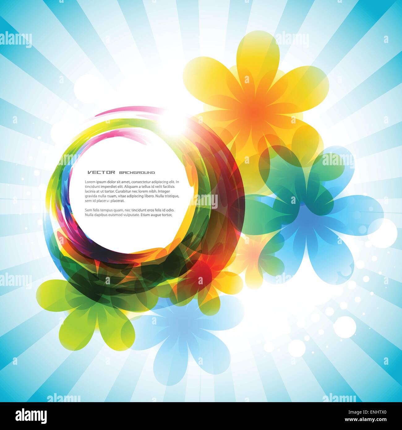 abstract artistic background with space for your text Stock Vector ...