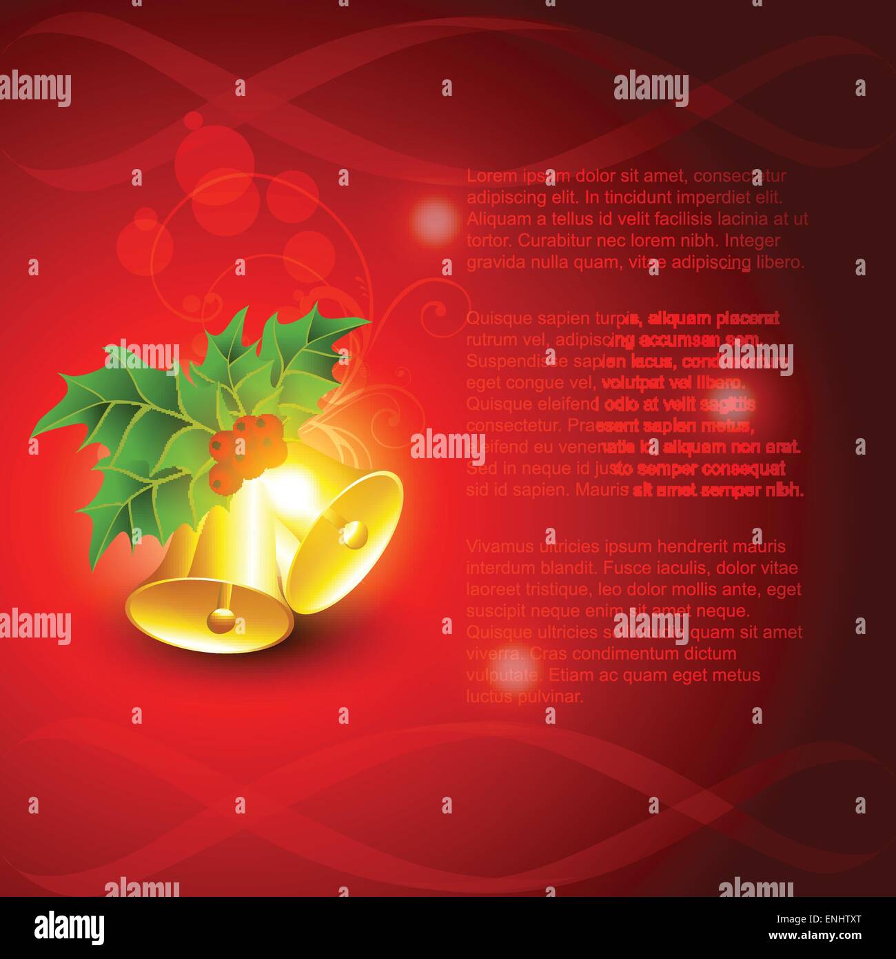 With bells on Stock Vector Images - Alamy