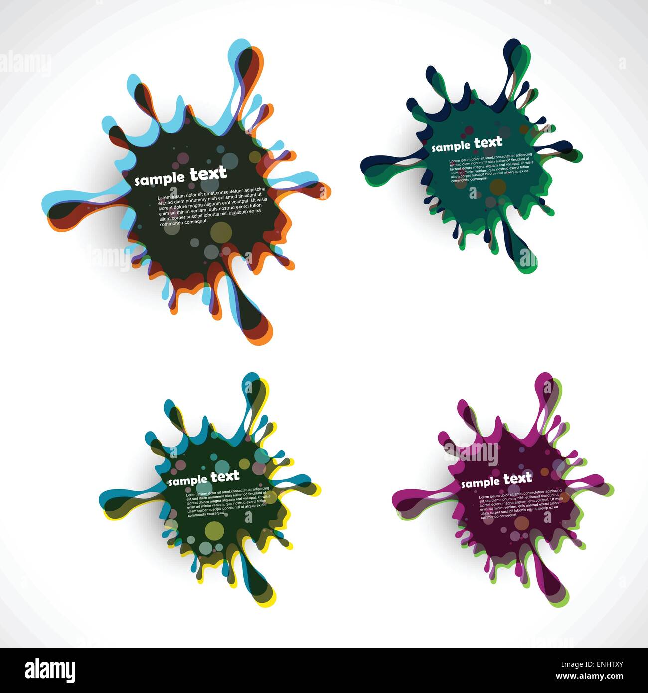 ink splash vector design illustration Stock Vector Image & Art - Alamy