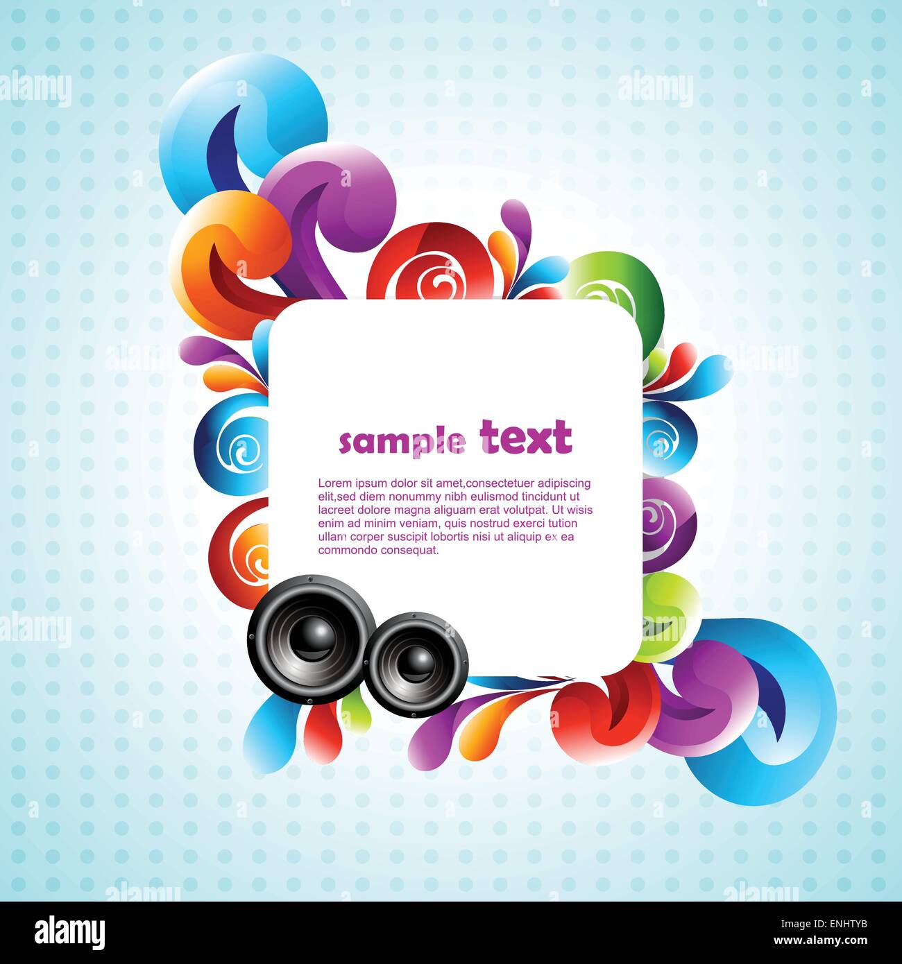 Speaker design Stock Vector Images - Alamy