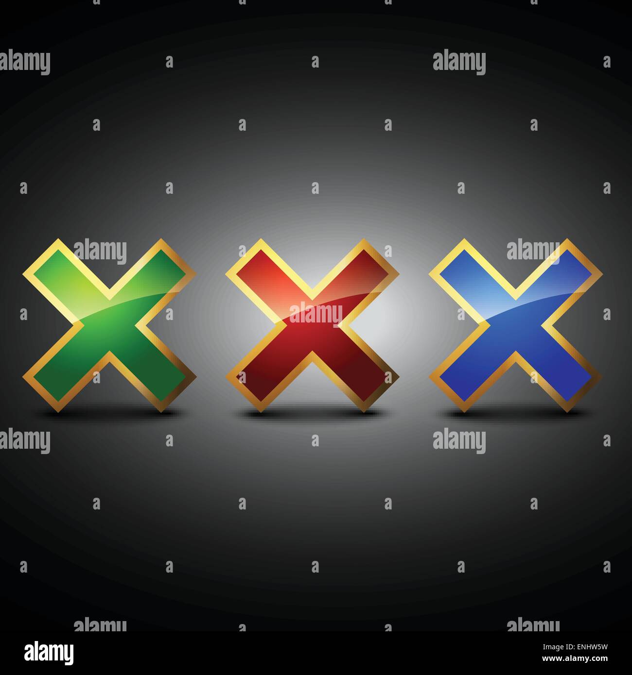 Plastic x Stock Vector Images - Alamy