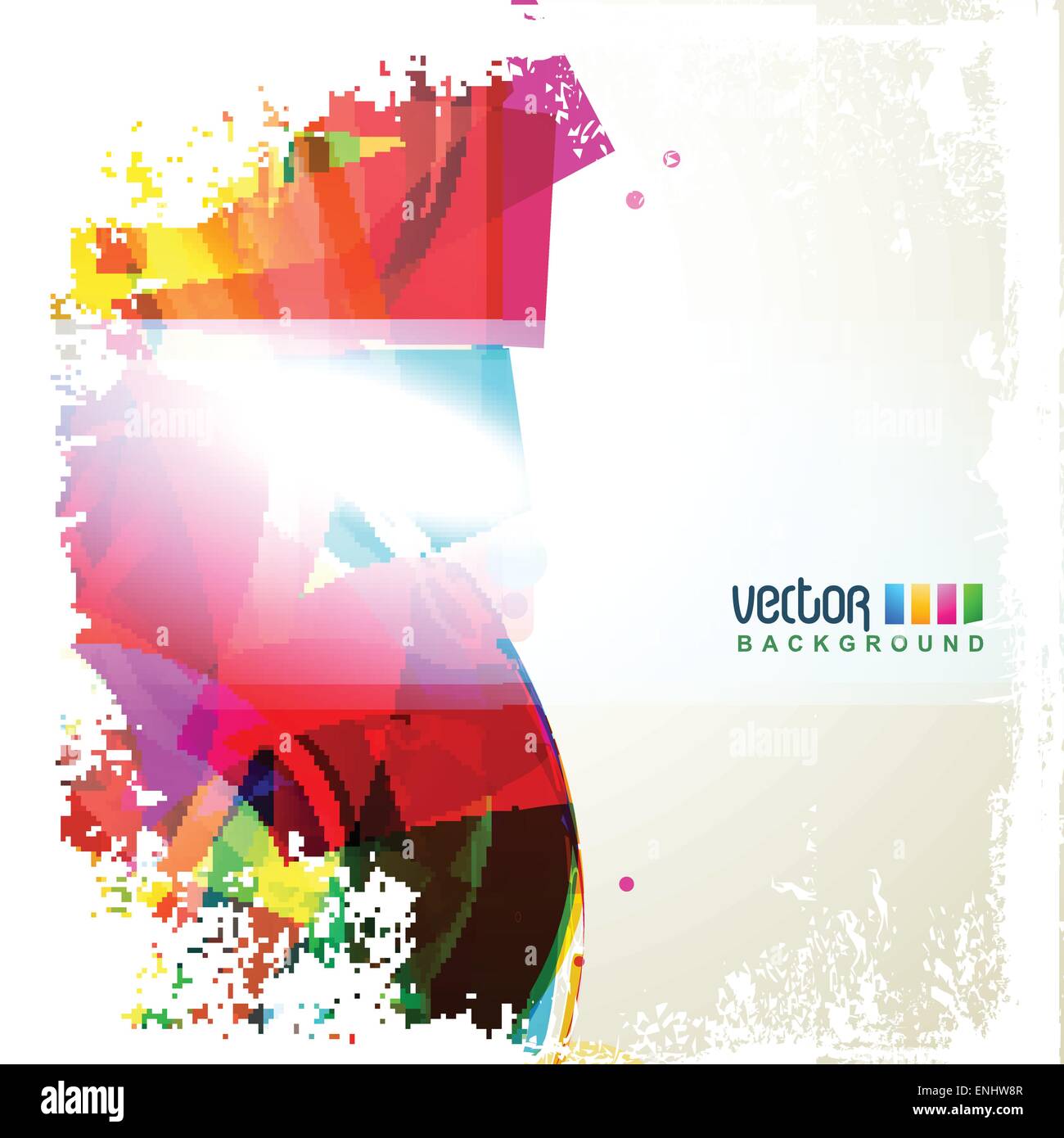 vector colorful eps10 background design Stock Vector Image & Art - Alamy