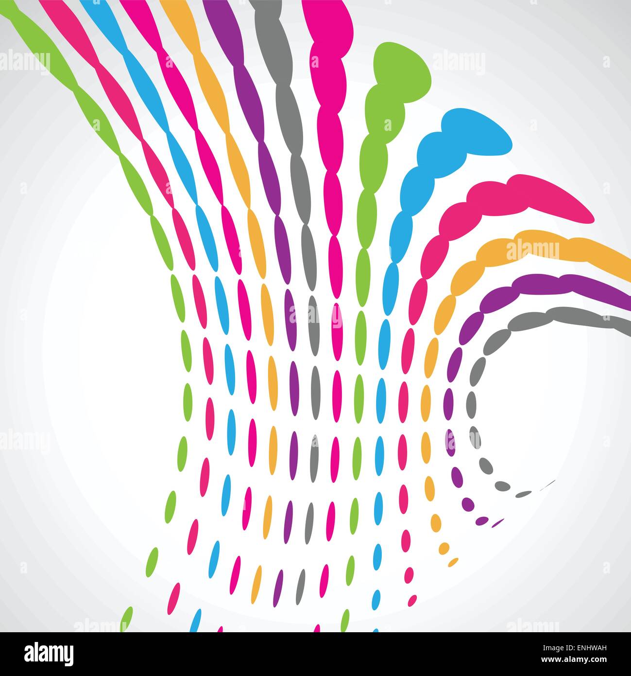 vector colorful abstract artistic wave design Stock Vector Image & Art ...