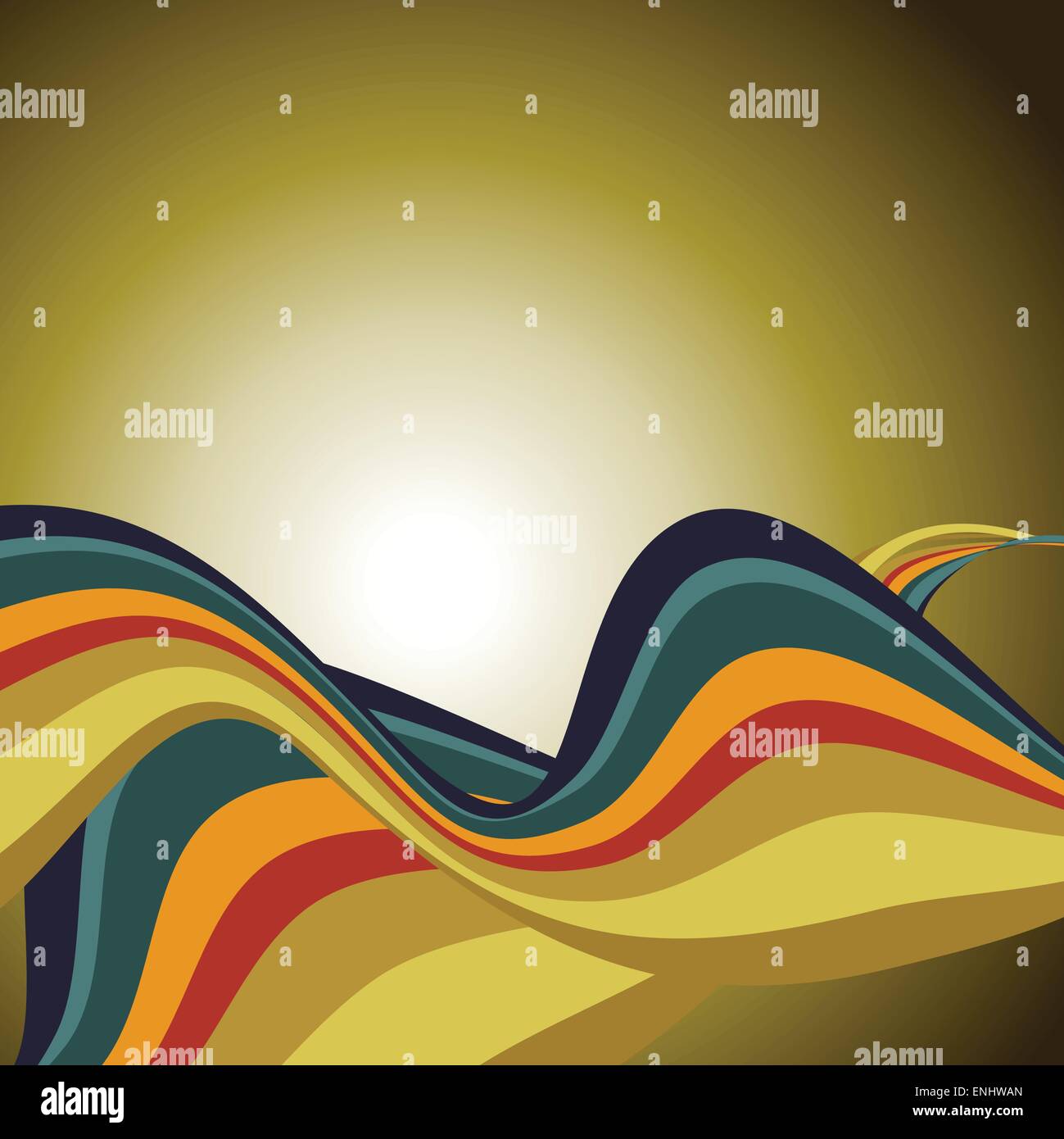 vector abstract wave design background Stock Vector Image & Art - Alamy