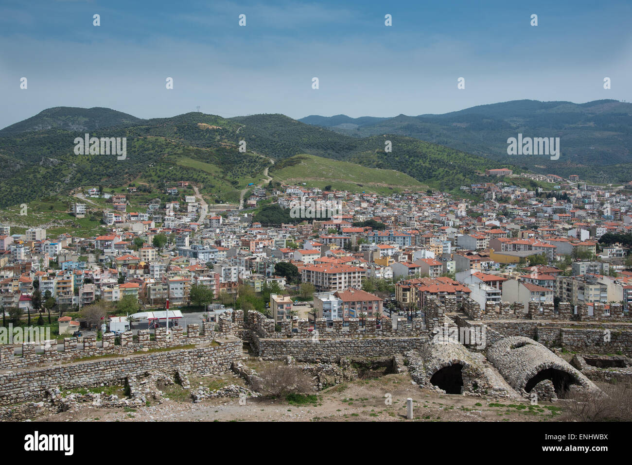Selcuk, Turkey. Seen from the Citadel Stock Photo - Alamy
