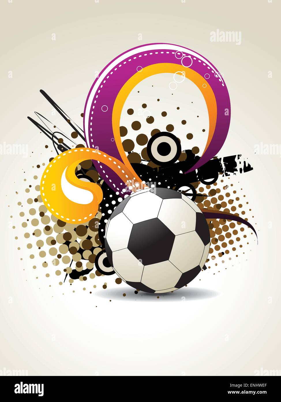football vector artistic design Stock Vector Image & Art - Alamy