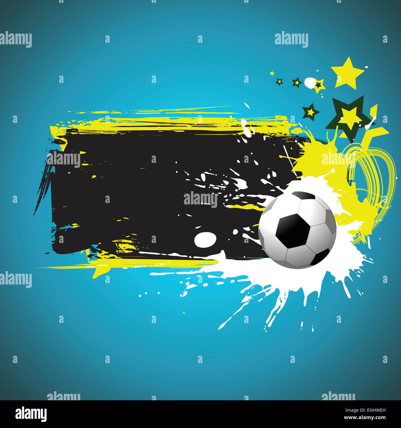football vector art with space for text Stock Vector Image & Art - Alamy