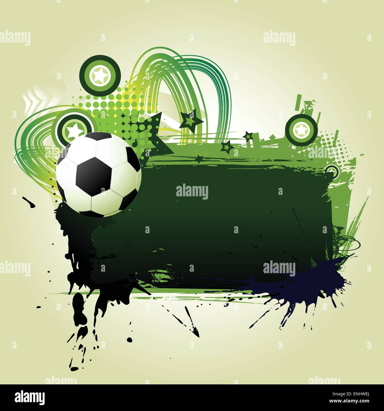 Football vector art hi-res stock photography and images - Alamy