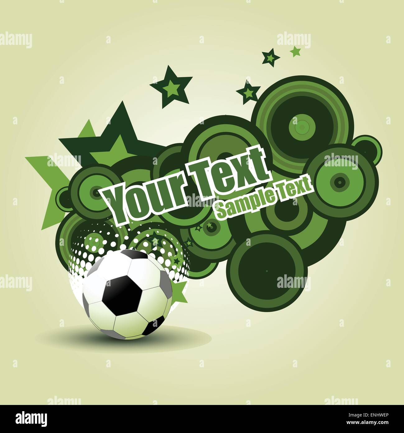 vector football abstract design illustration Stock Vector Image & Art ...