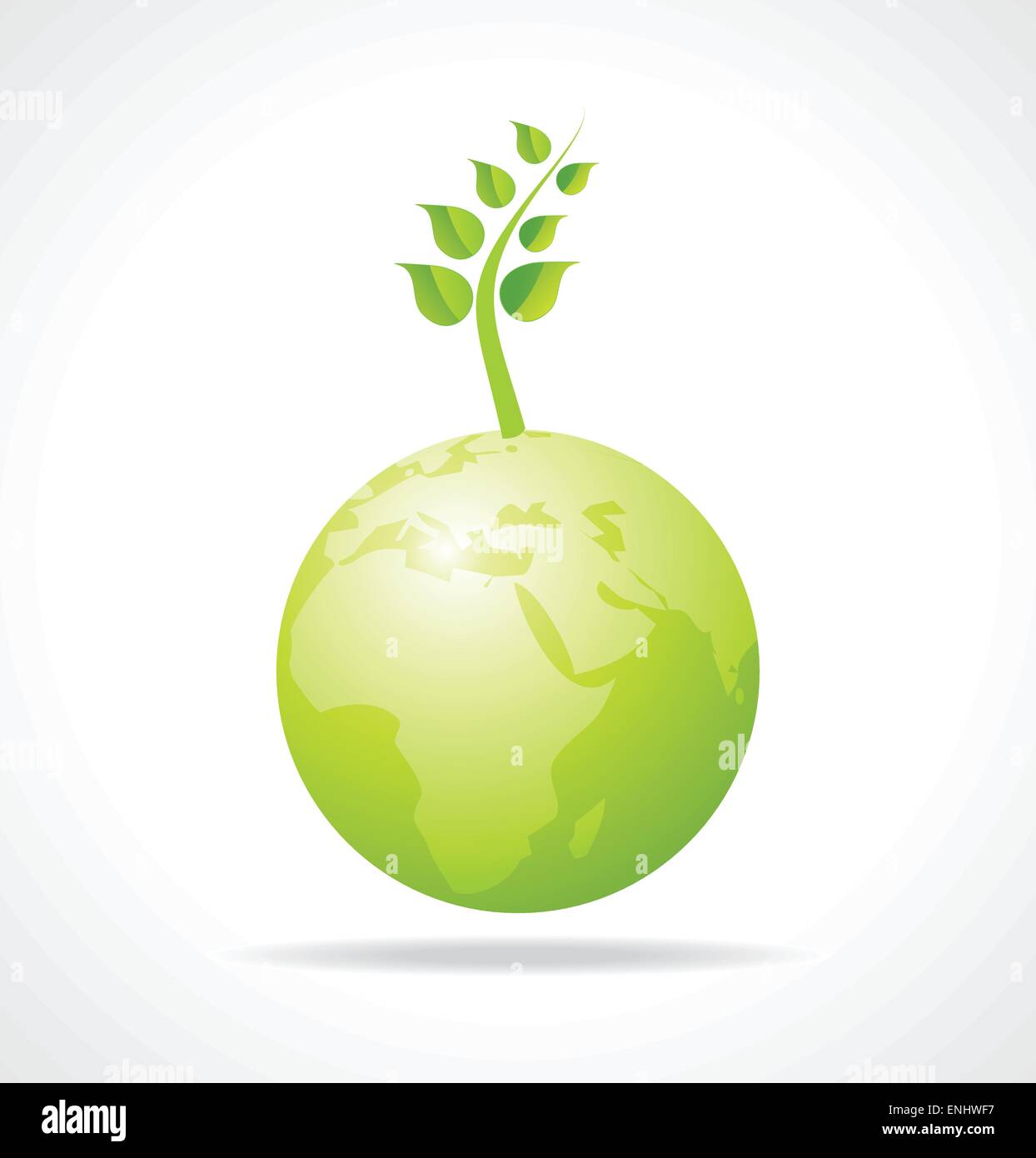 Green earth Stock Vector Images - Alamy