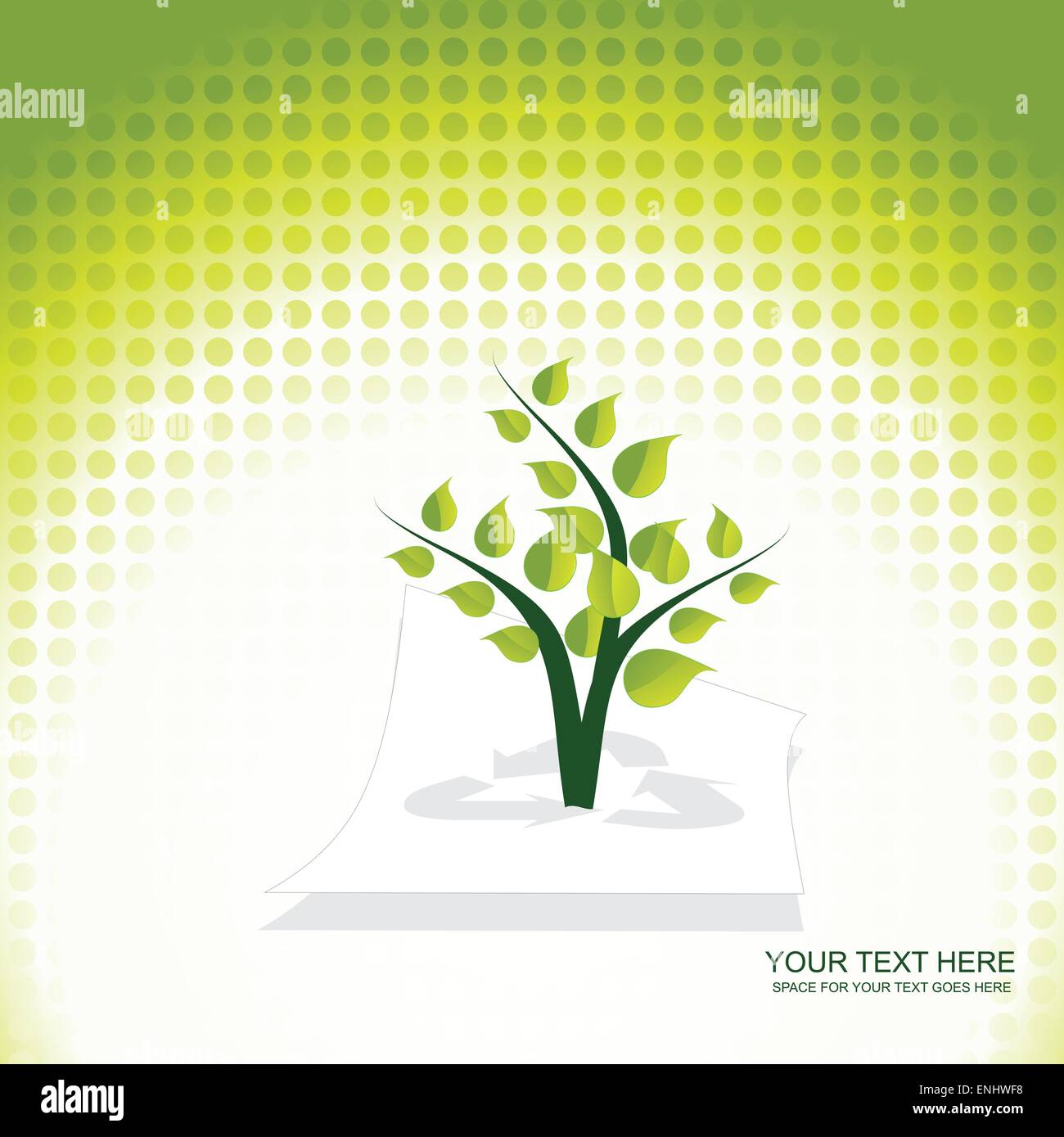 vector green leaf design art Stock Vector Image & Art - Alamy