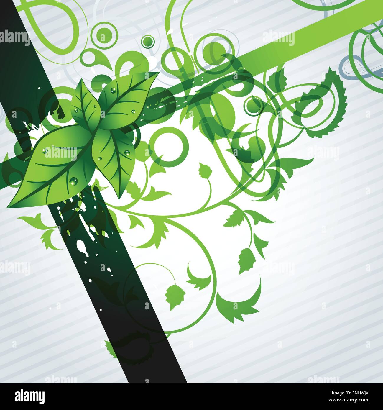 abstract green color eco background Stock Vector Image & Art - Alamy