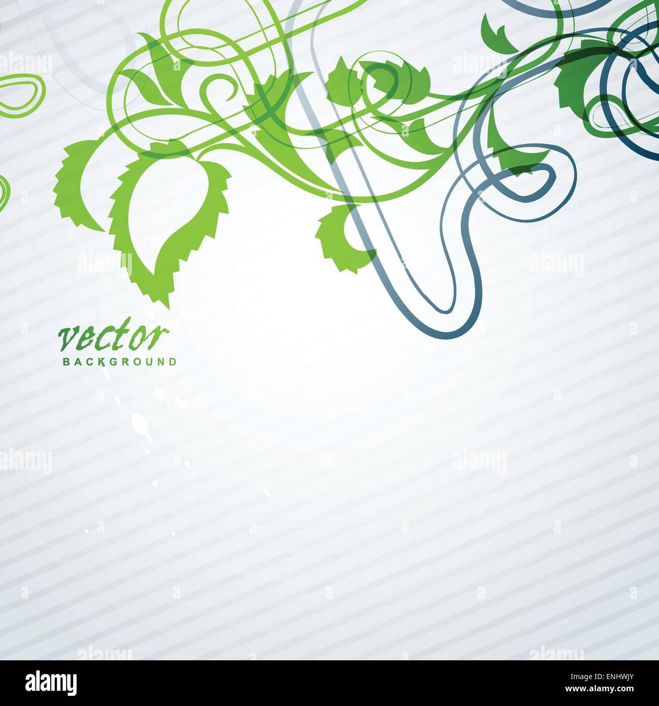 beautiful background of abstract floral design Stock Vector Image & Art ...