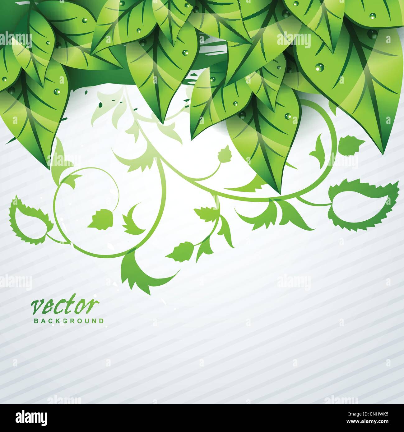 abstract leaf background design art Stock Vector Image & Art - Alamy