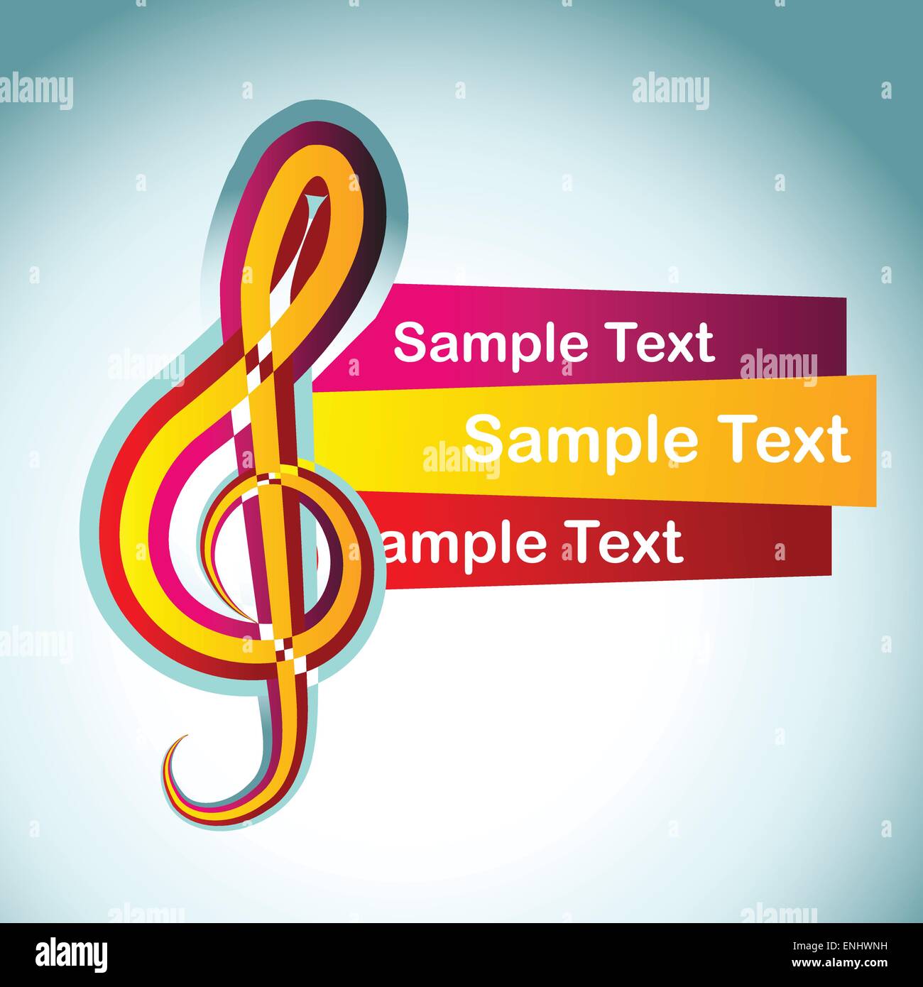 vector music note design illustration Stock Vector Image & Art - Alamy