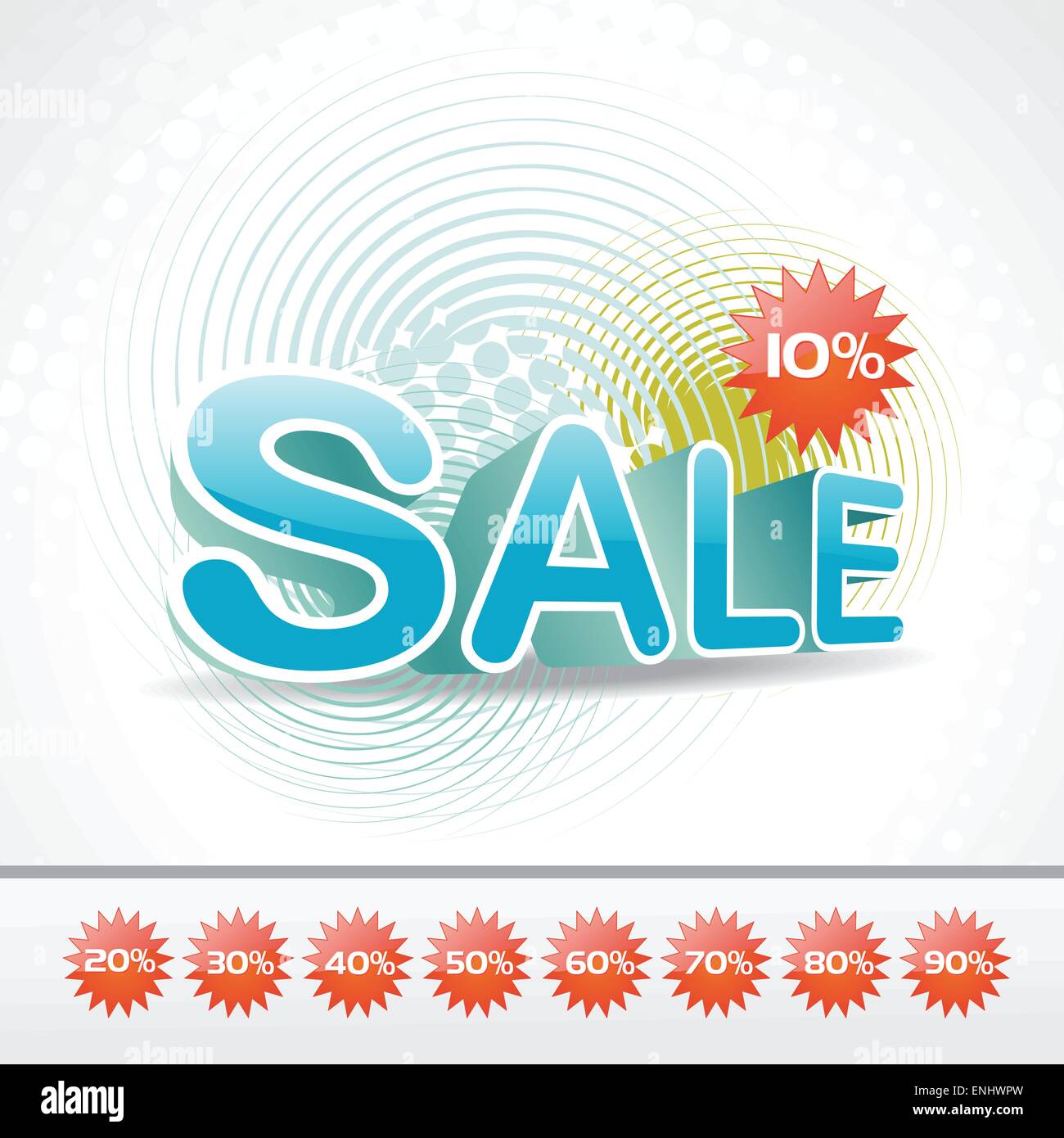 vector sale background art Stock Vector Image & Art - Alamy