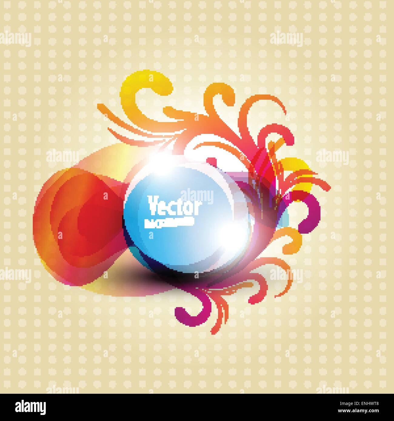 abstract artistic background design illustration Stock Vector Image ...