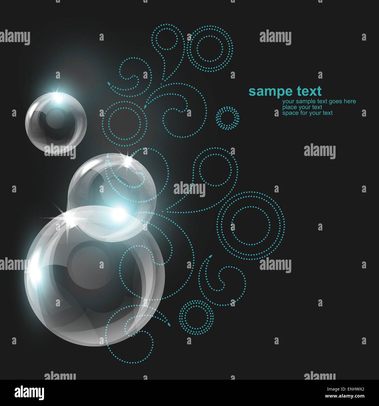 vector transparent bubble design illustration Stock Vector Image & Art ...