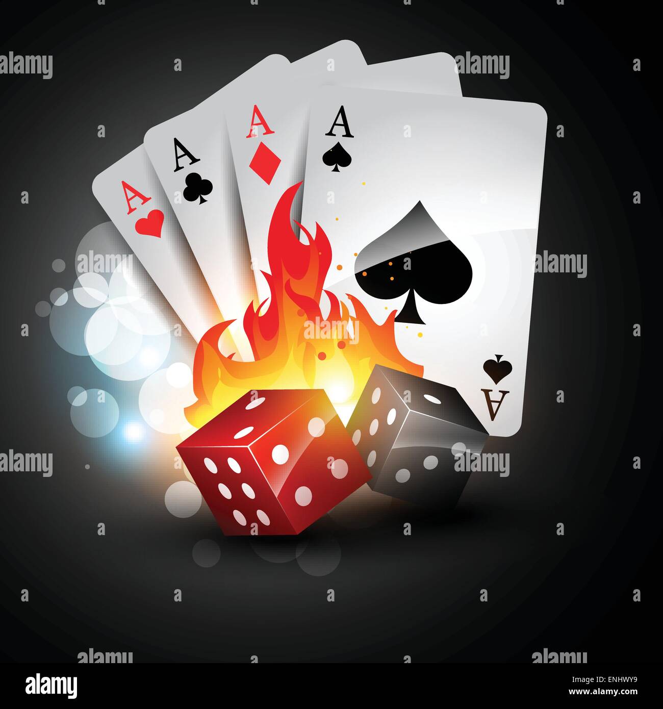 Ace vector vectors hi-res stock photography and images - Alamy