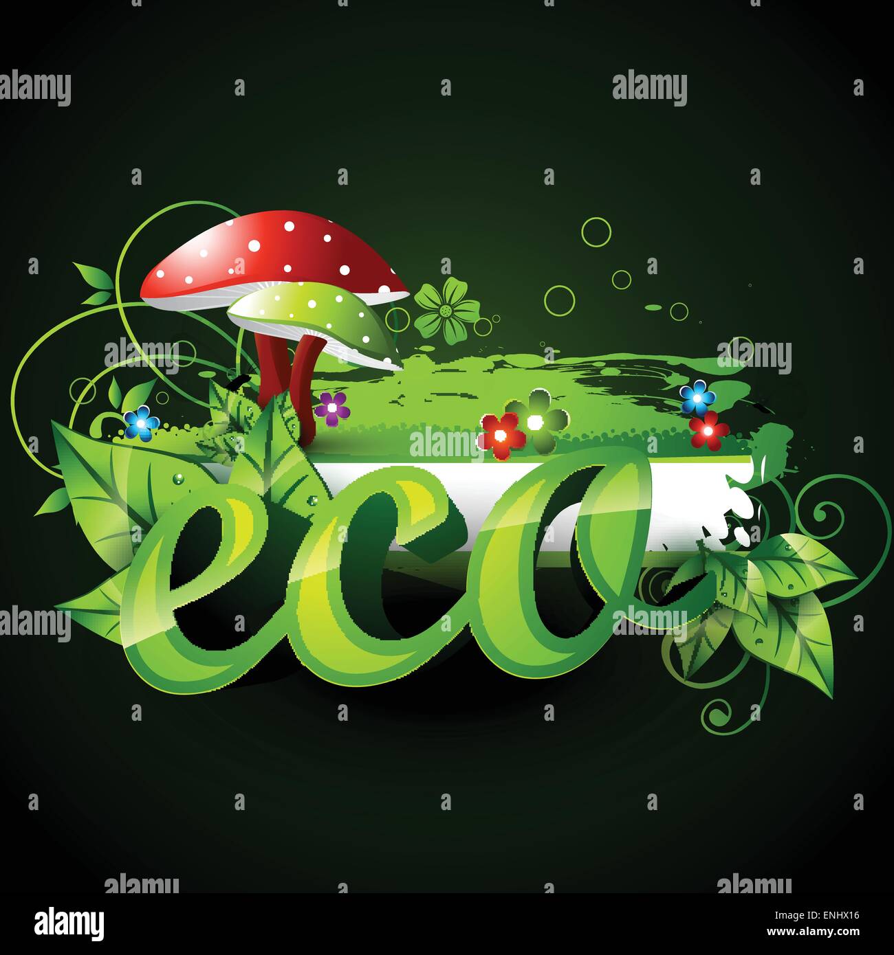 vector eco background design eps10 background Stock Vector Image & Art ...