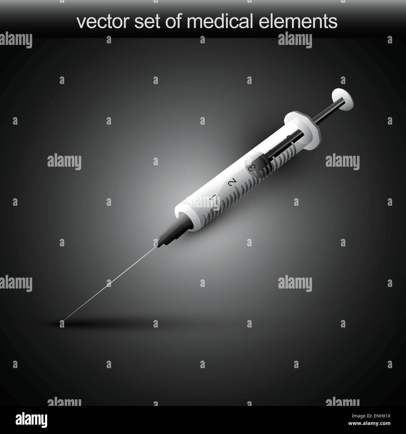 vector illustration of medical syringe Stock Vector Image & Art - Alamy