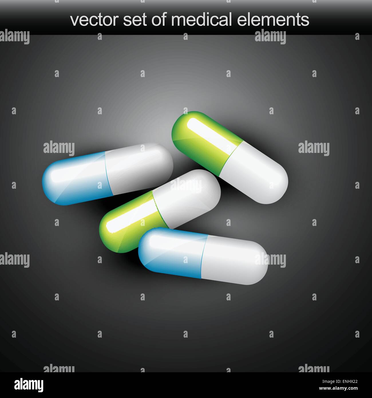 Tablet capsules drugs medicine Stock Vector Images - Alamy