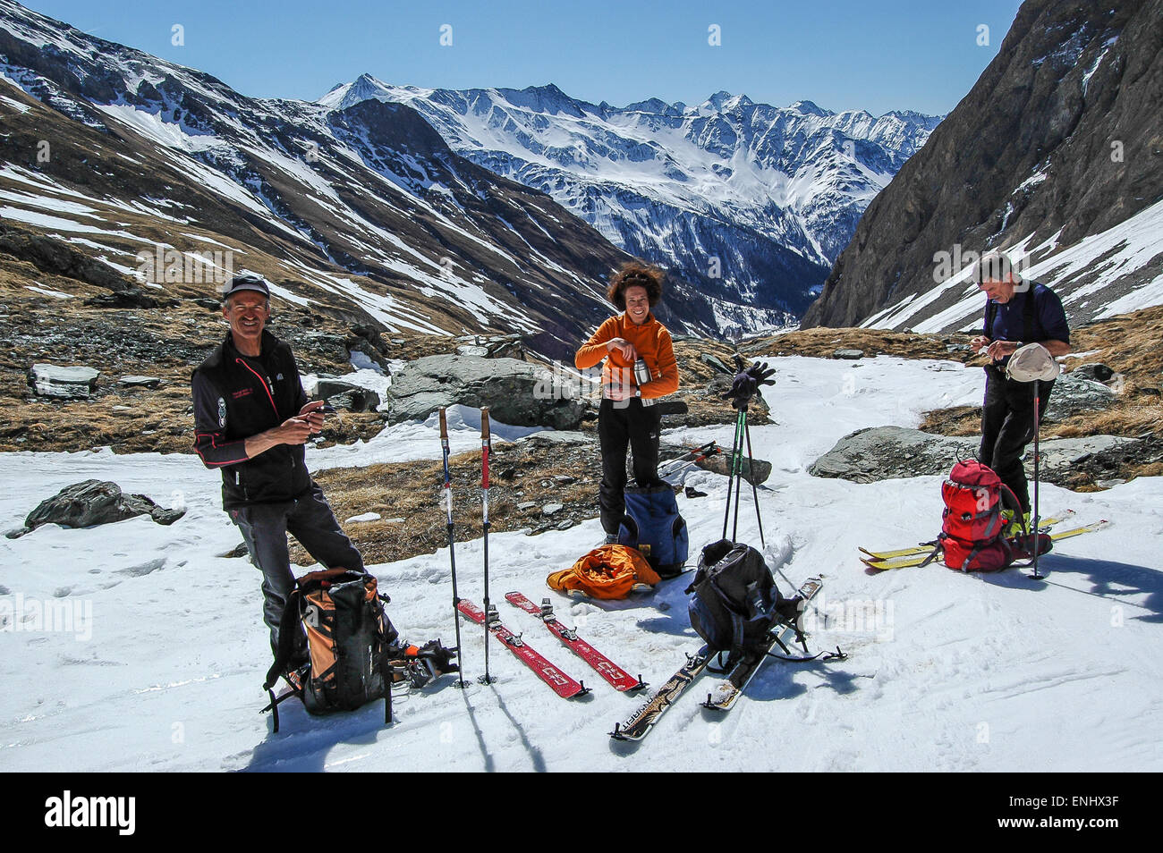 There are mountain ski guides and who are trained especially for this ...