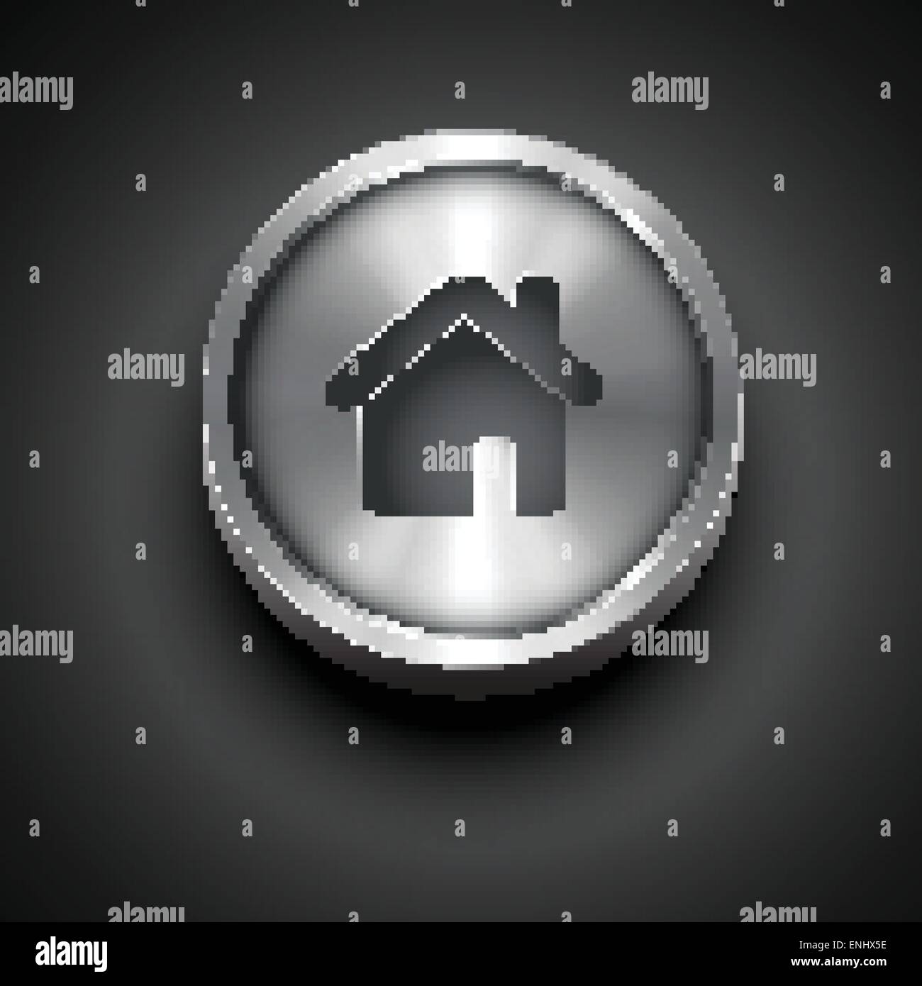 Home icon design hi-res stock photography and images - Alamy
