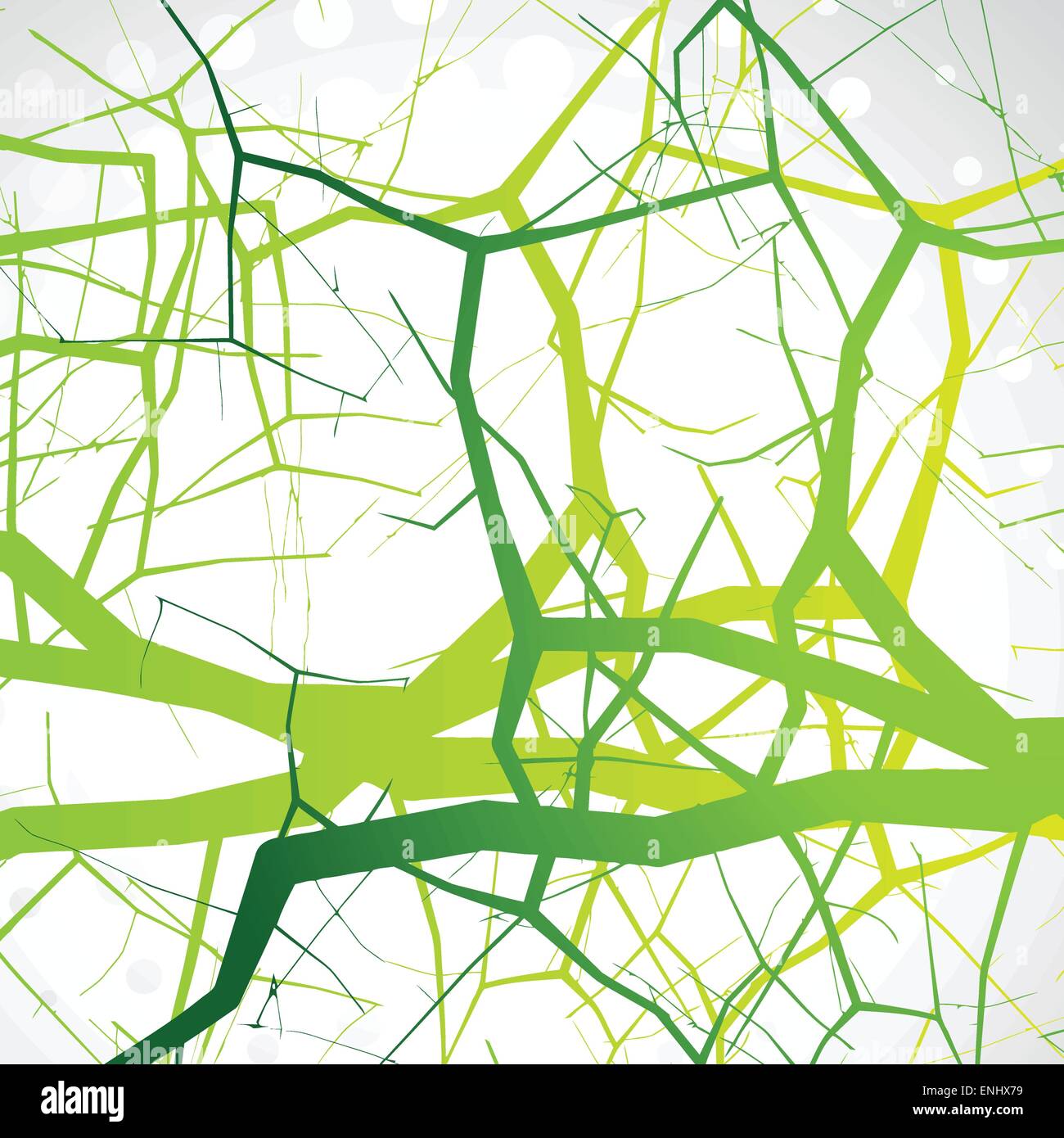 vector green abstract stem design Stock Vector Image & Art - Alamy