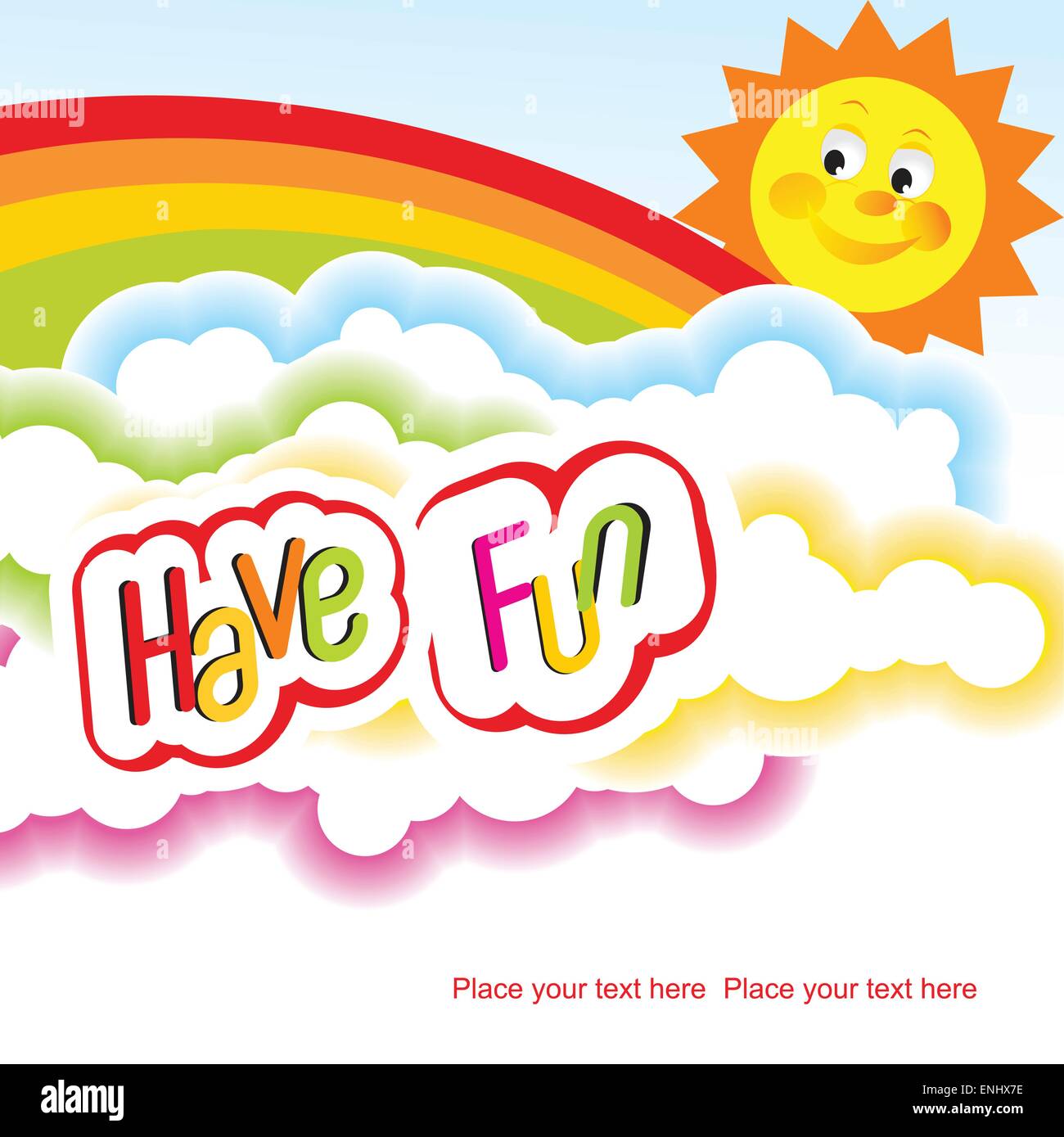 vector summer fun design illustration Stock Vector Image & Art - Alamy