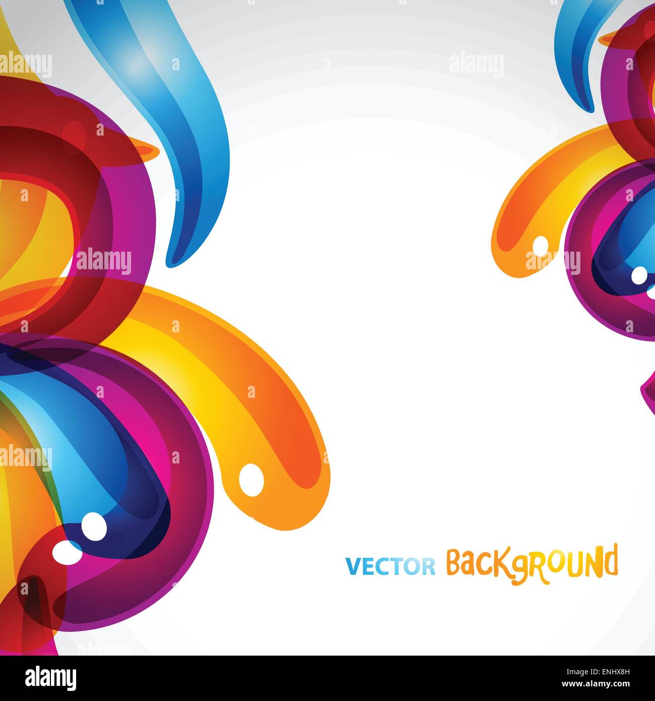 elegant vector eps10 colorful background design with space for your ...