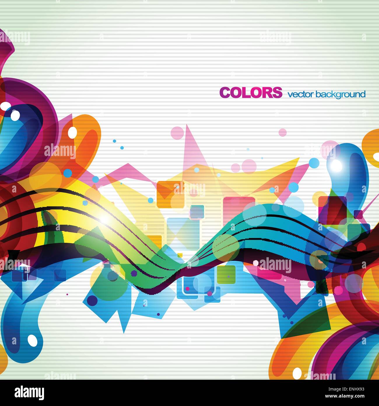 colorful celebration style background. eps10 vector Stock Vector Image ...