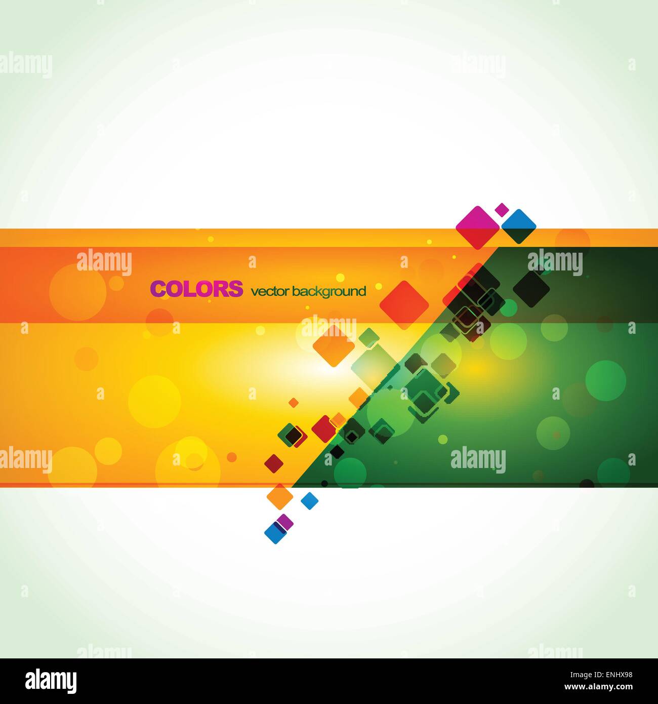 vector eps10 colorful banner design Stock Vector Image & Art - Alamy