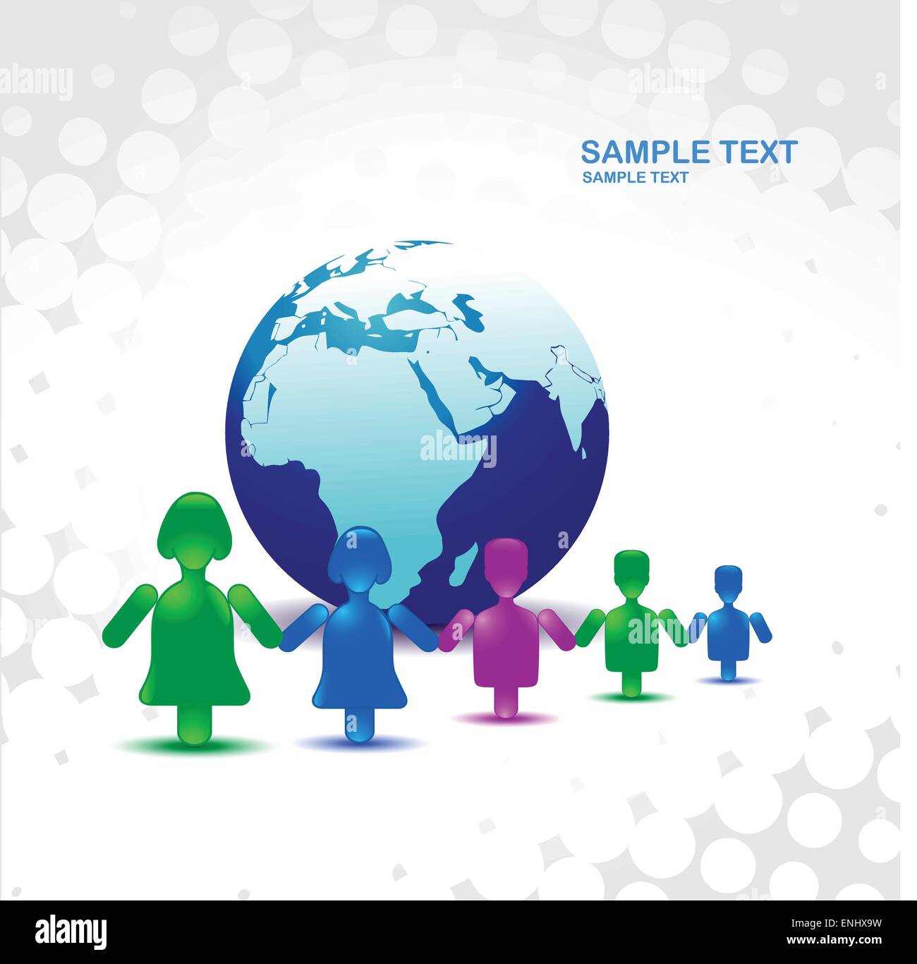 vector buddy icon design around the world Stock Vector Image & Art - Alamy