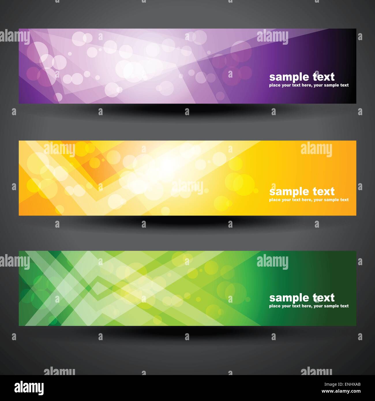 abstract header design Stock Vector Image & Art - Alamy
