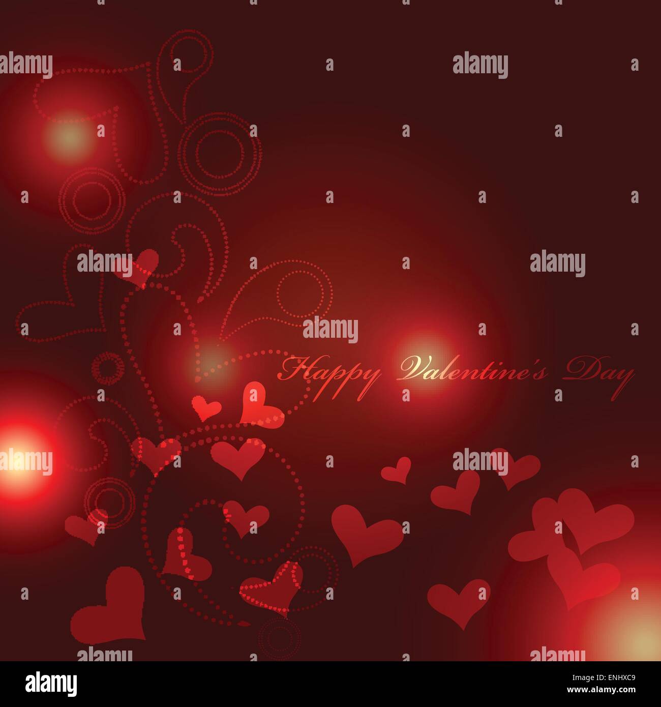 beautiful valentine day background design Stock Vector Image & Art - Alamy