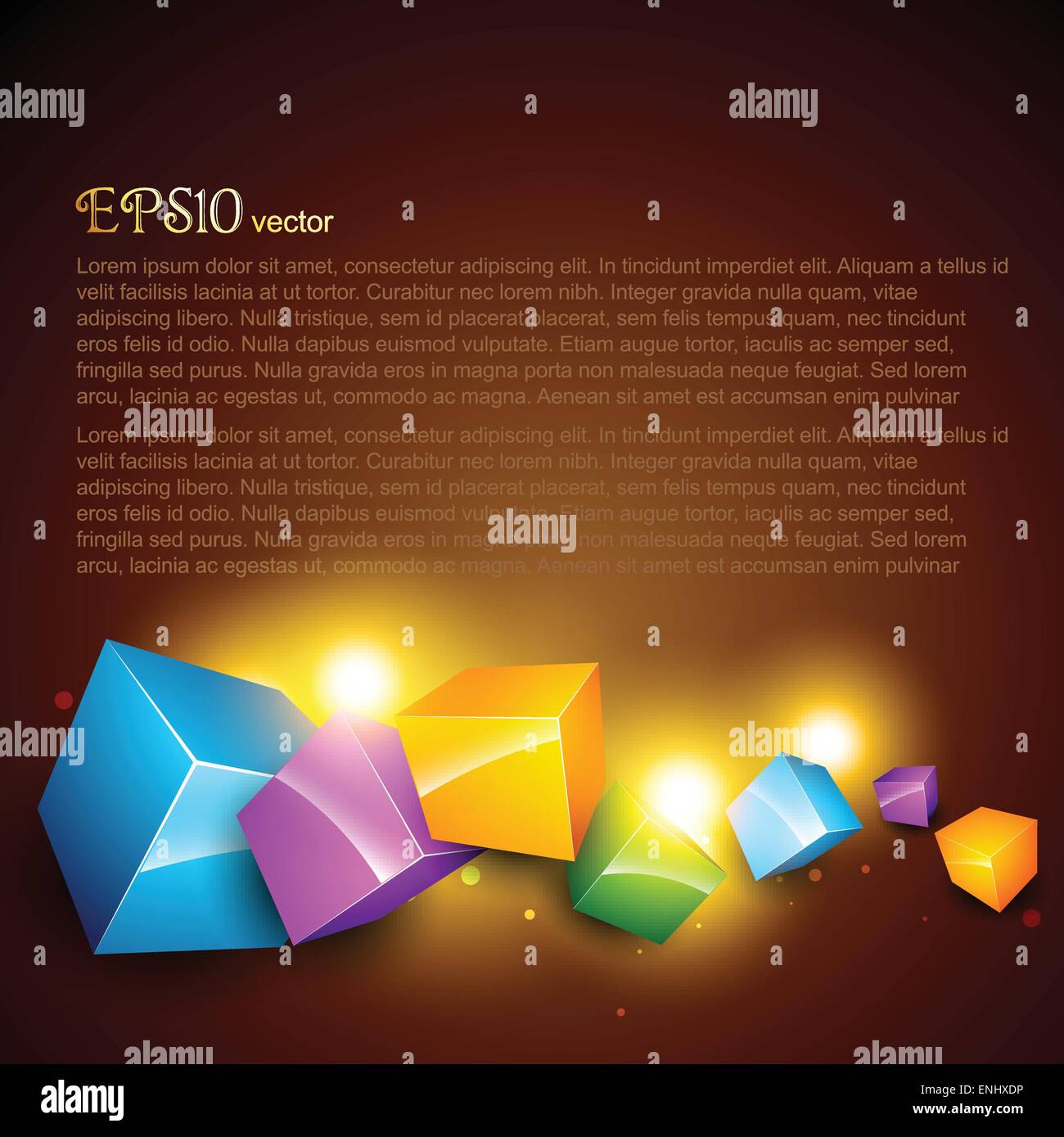 Box design Stock Vector Images - Alamy