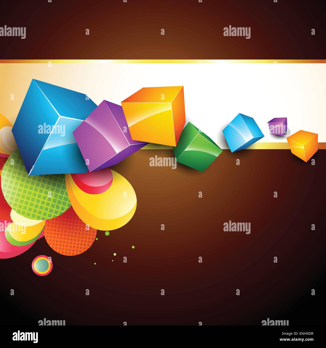 beautiful colorful boxes background. Eps10 vector Stock Vector Image ...