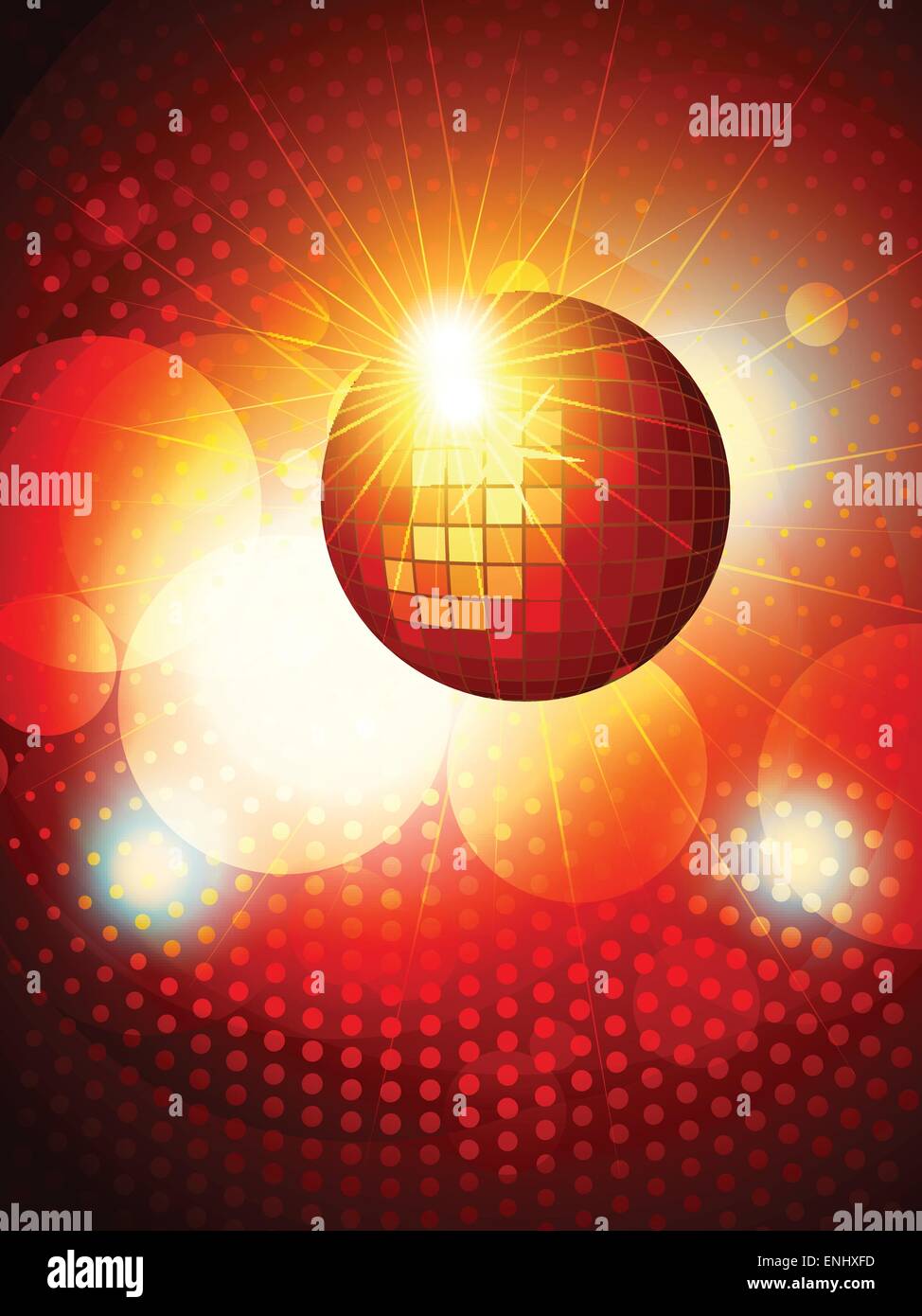 abstract party disco background design Stock Vector Image & Art - Alamy