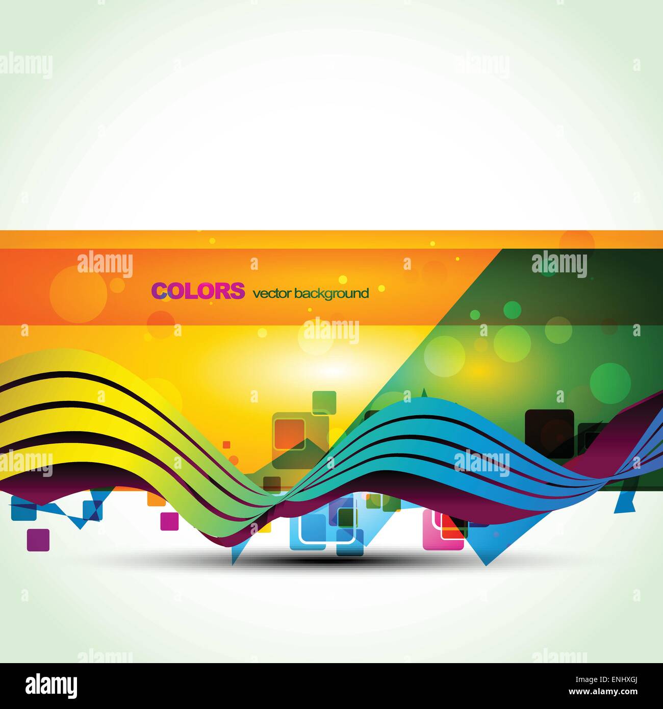 colorful banner vector design. Eps10 illustration Stock Vector Image ...