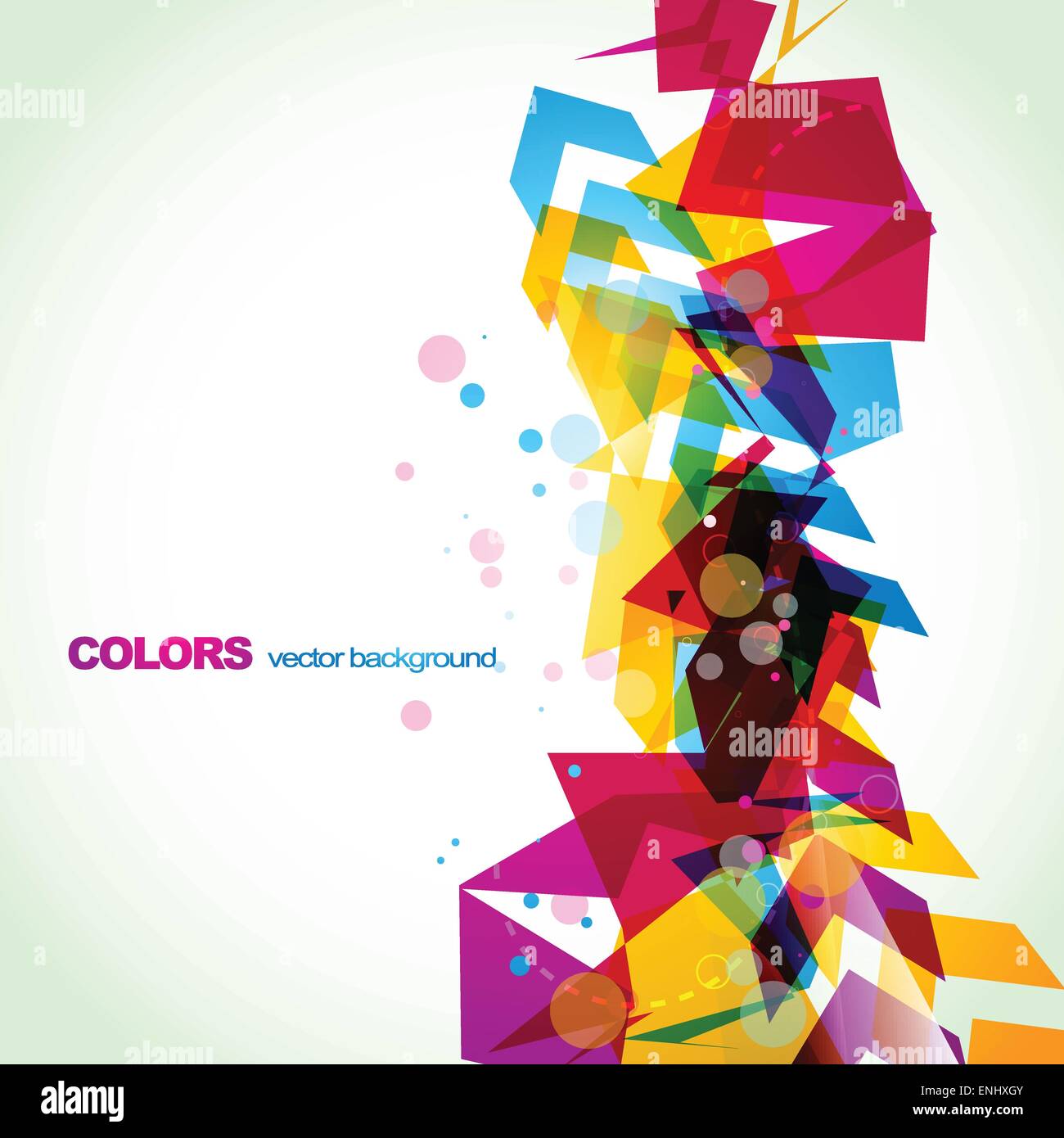 stylish vector abstract eps10 art with space for your text Stock Vector ...