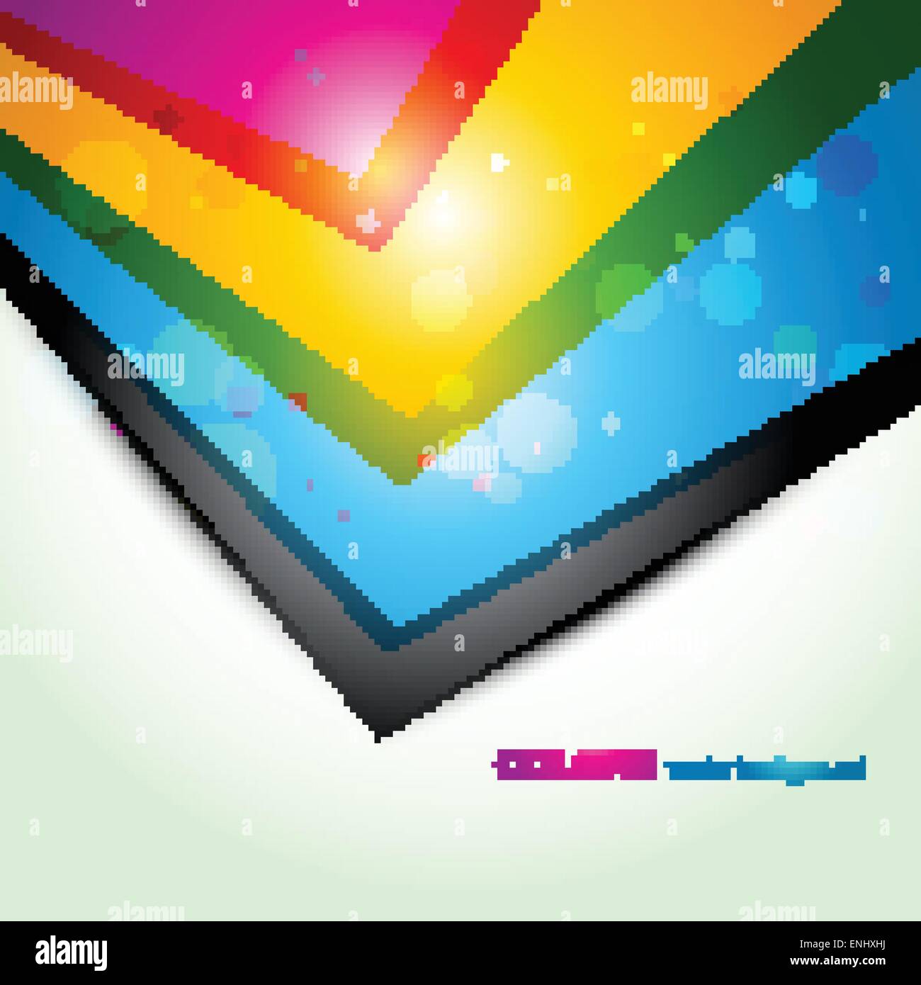 Vector colorful template hi-res stock photography and images - Alamy