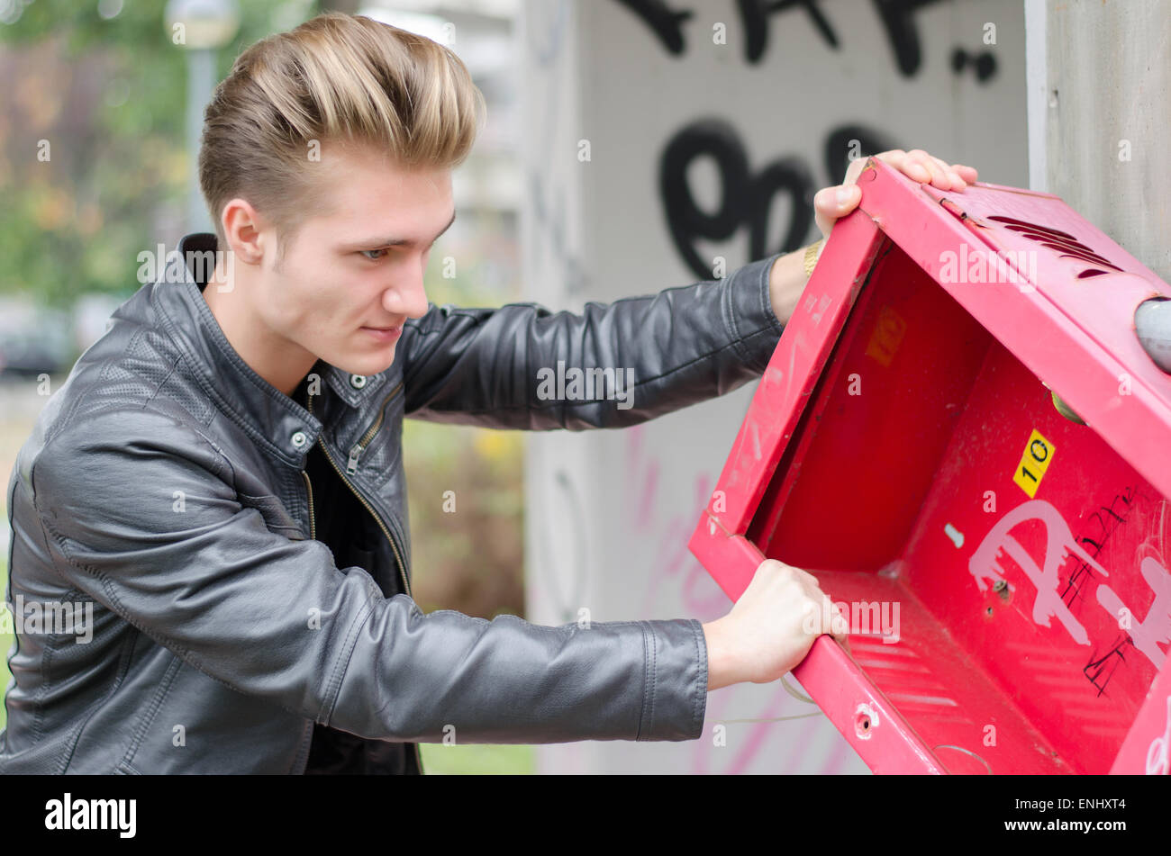 Person Breaking Into Property High Resolution Stock Photography and ...