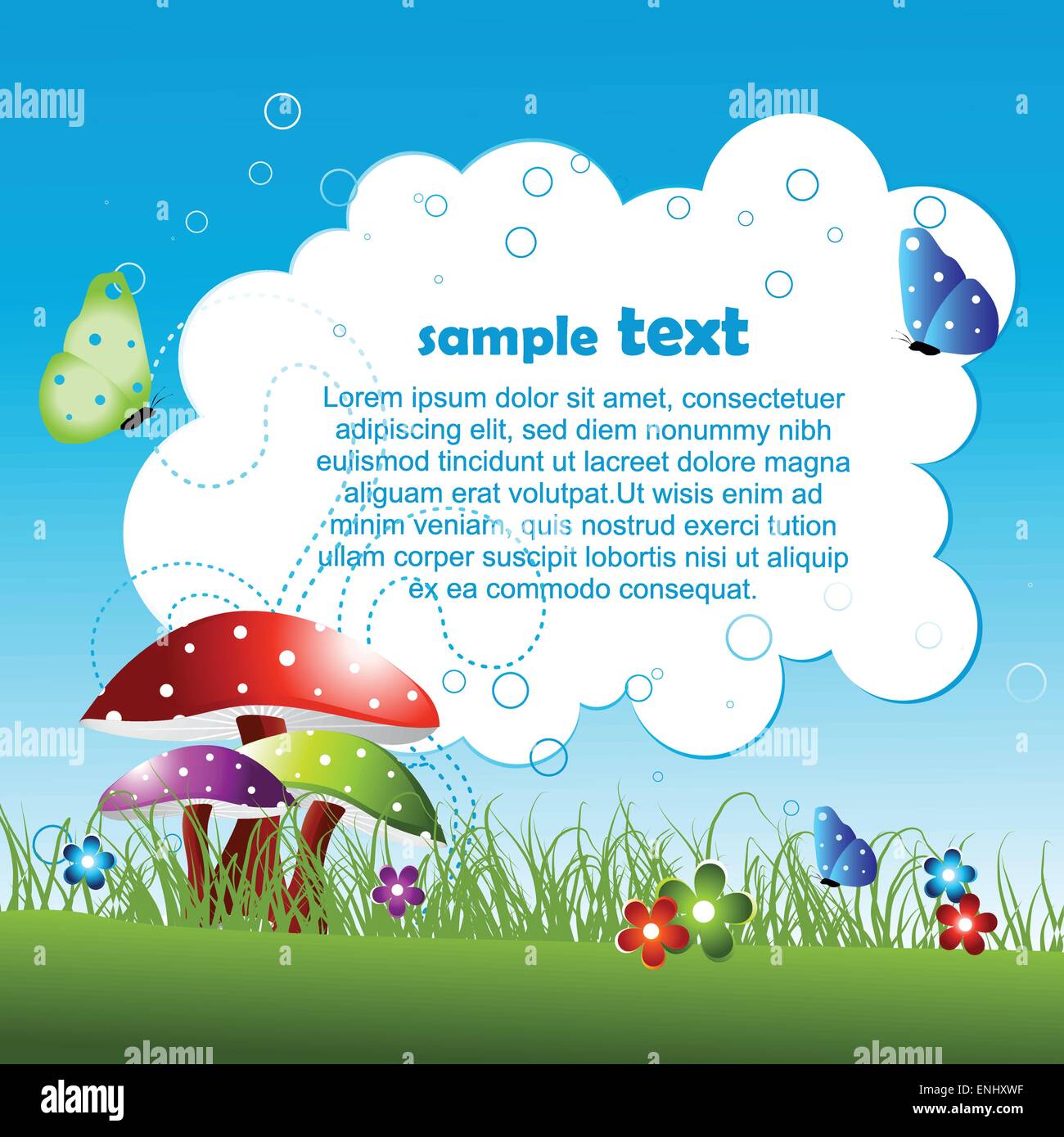 Vector nature background hi-res stock photography and images - Alamy