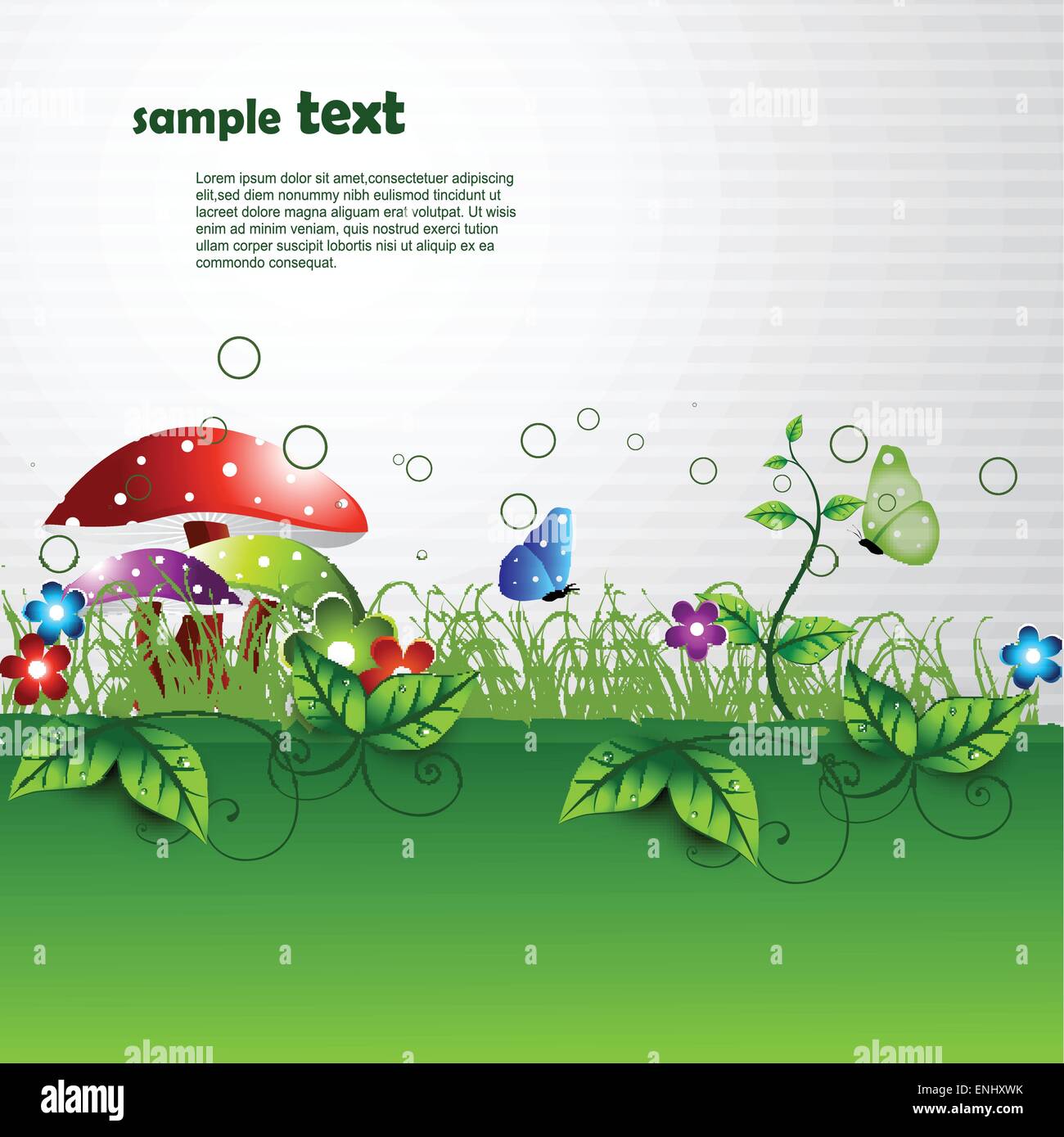 Vector nature background hi-res stock photography and images - Alamy