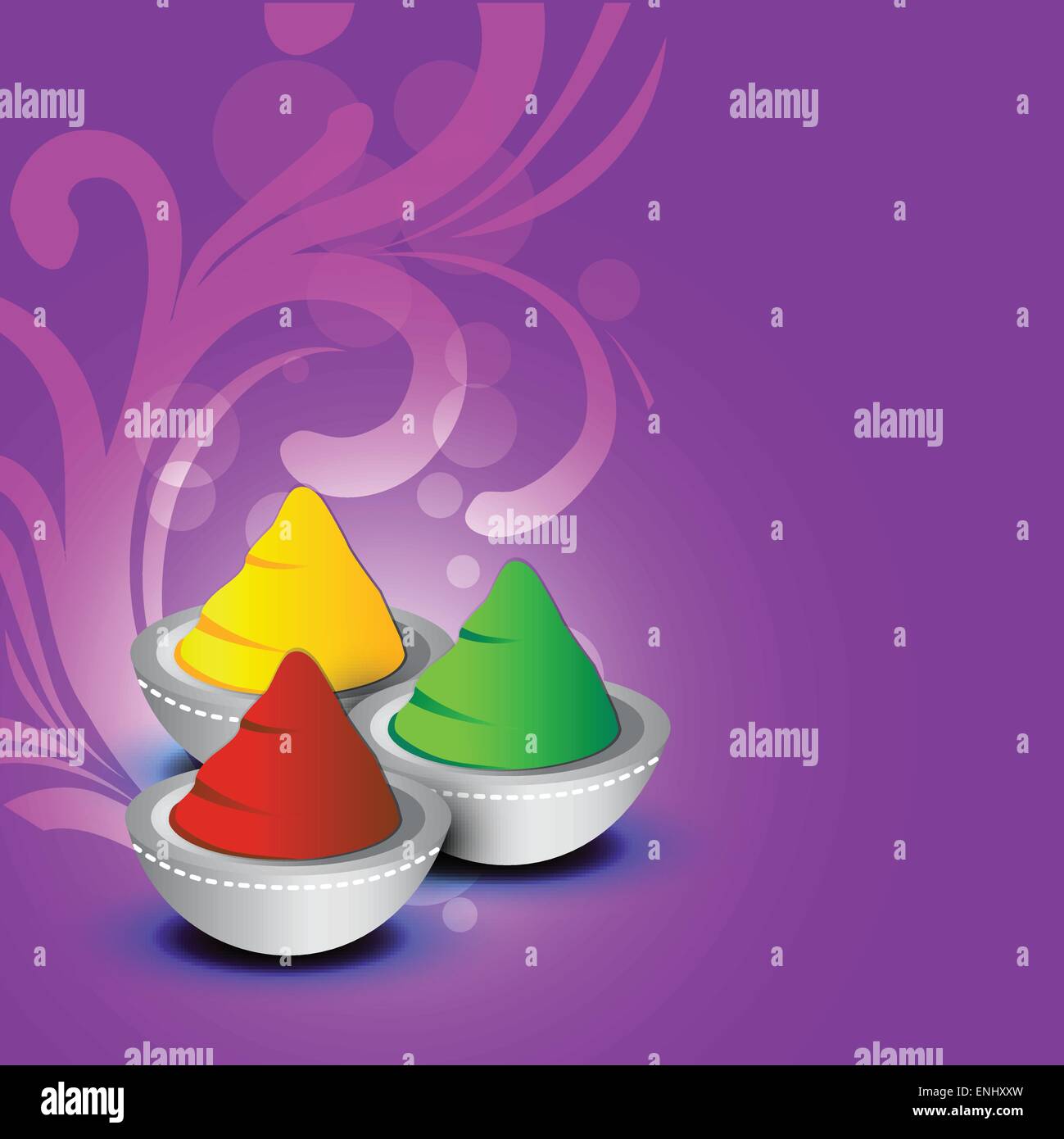 beautiful holi festival vector background Stock Vector Image & Art - Alamy