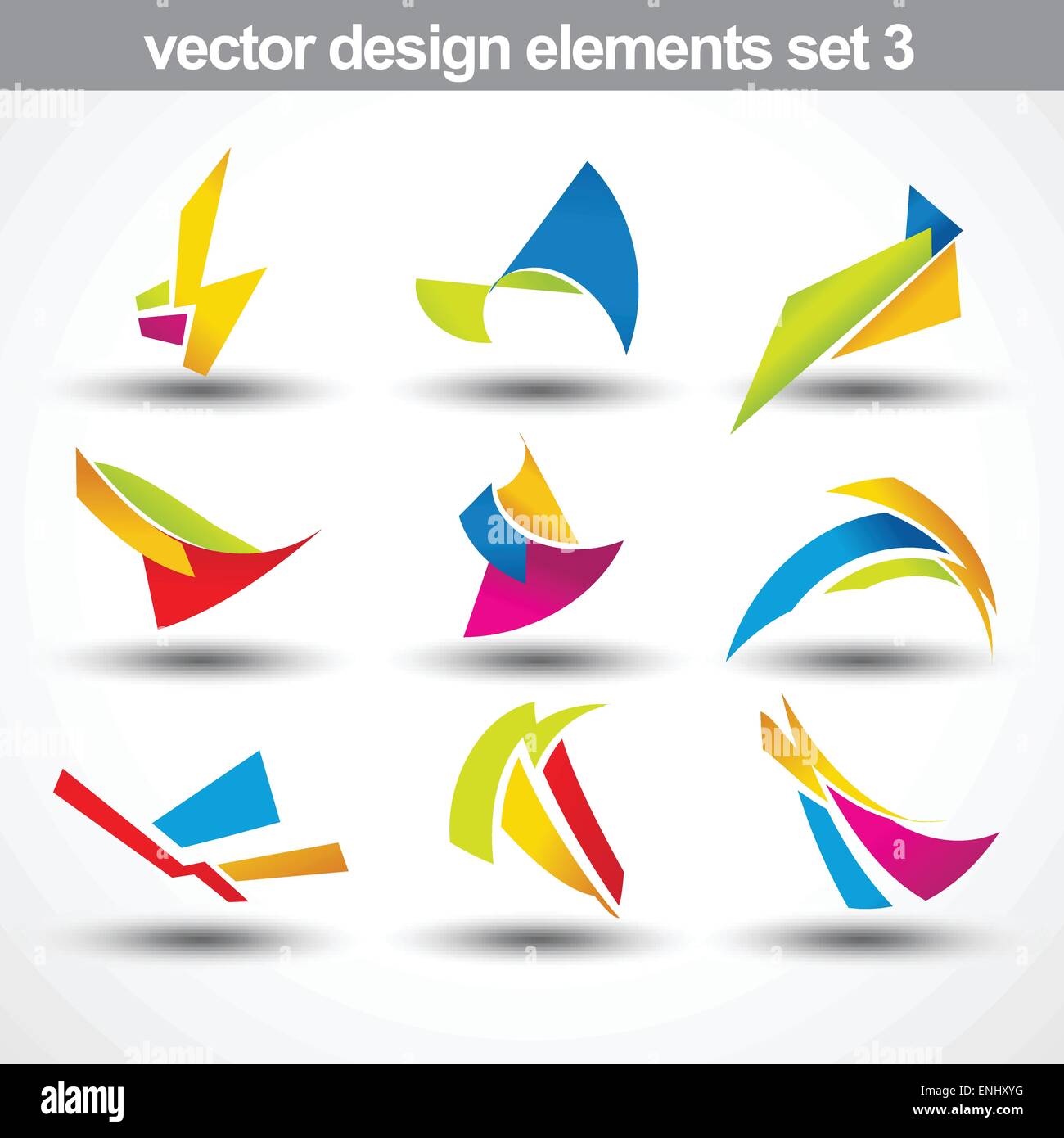 Web 3 shape Stock Vector Images - Alamy